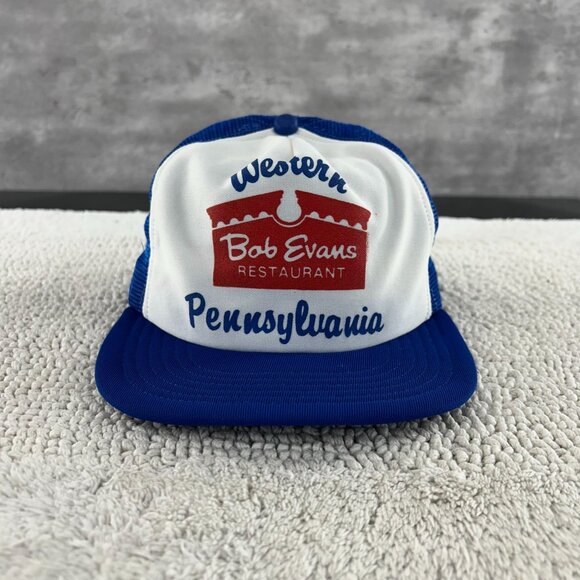 Accessories | Vintage Bob Evans Mesh Snapback Trucker Hat Adult Osfa ...